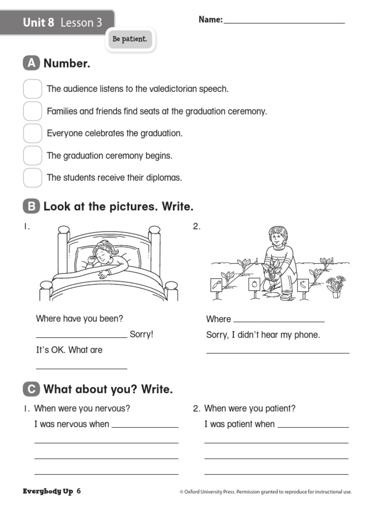 EU2e L6 Unit8Lesson3 WKST | PDF