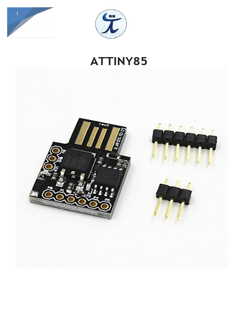 ATtiny85 Development Board Overview | PDF