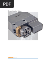 UCAM - Standard Rotary Table Catalogue | PDF | Electric Motor | Torque