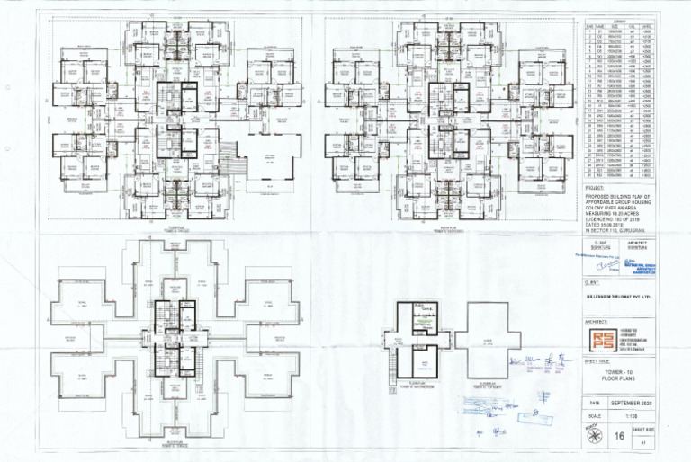 Tower 10 Floor Plans - Compressed | PDF