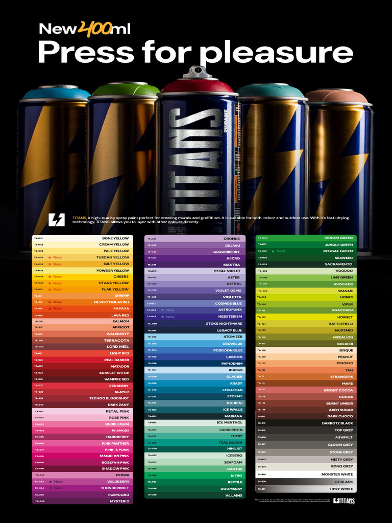 01.updated New Colors Titans 400ml Digital Catalog | PDF