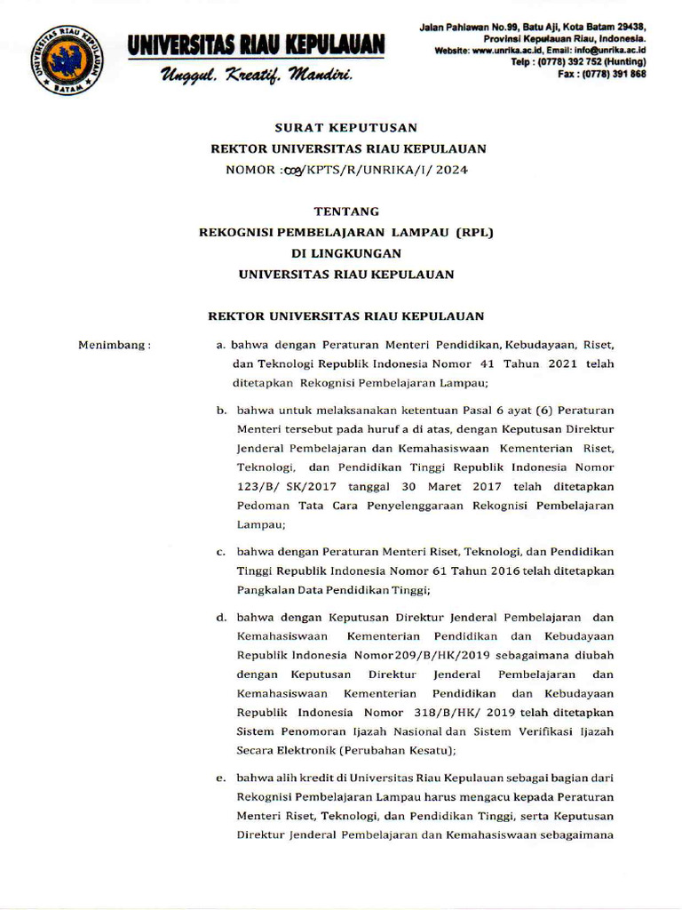 SK Akademik RPL | PDF