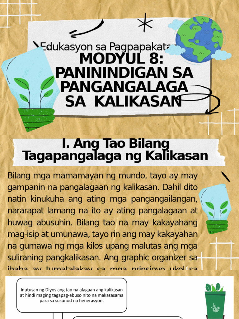 Esp 10 Q3 Modyul 8 | PDF