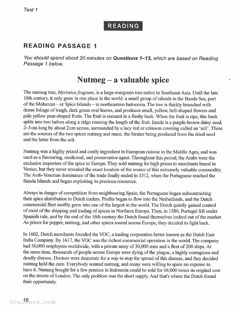 Cam 15 Reading 1 | PDF