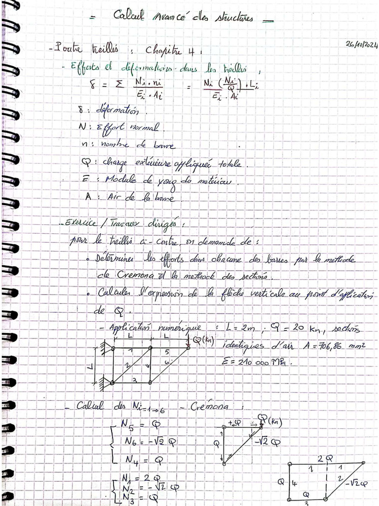 COUR Calcul Avancé Tbatou-Cour Scané | PDF