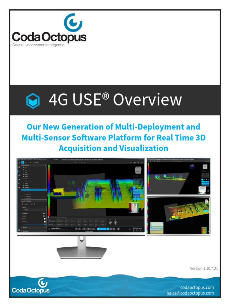 4G USE Storybook v.1.10.7.21 | PDF | Sonar | 3 D Computer Graphics