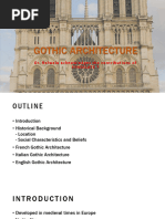 Material Used On Gothic Architecture | PDF
