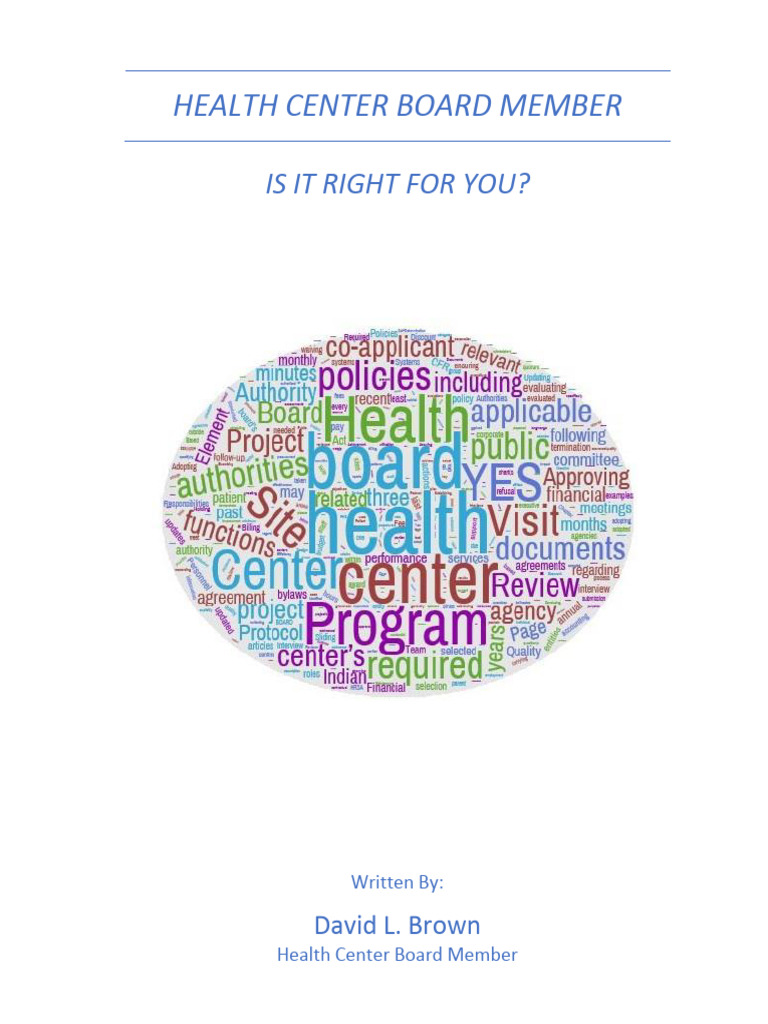 Community Health Center Board Insights | PDF