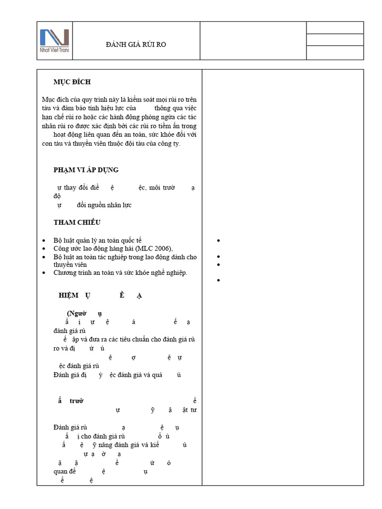 A3.3 Pro-03-03 Risk Assessment-20032024 | PDF