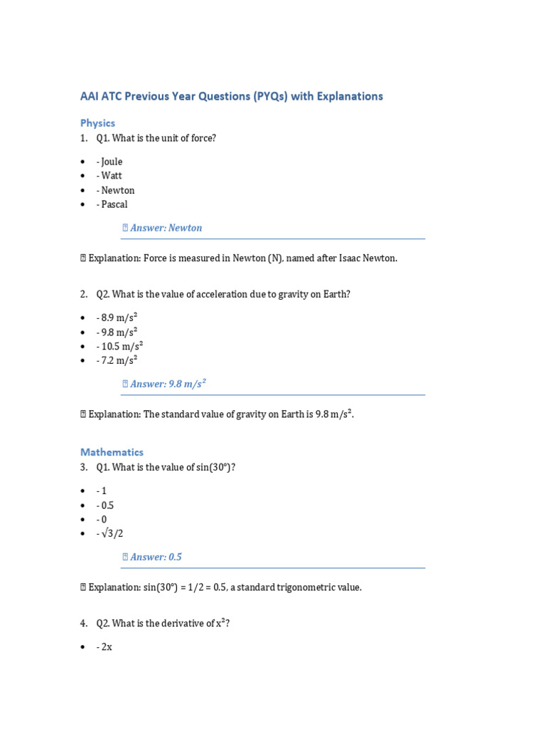AAI ATC 2024 Question Paper Insights | PDF | Transponder (Aeronautics)