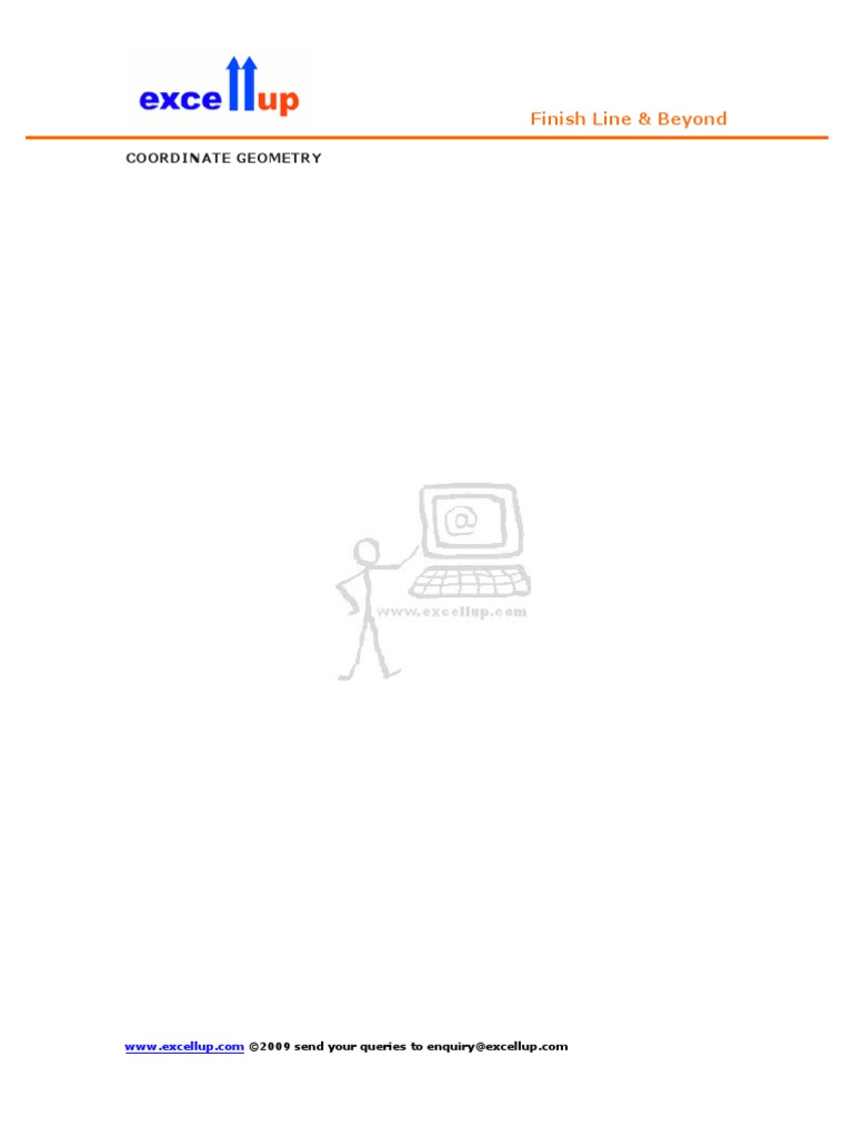 9 Math CoordinateGeometry | PDF | Cartesian Coordinate System | Spacetime