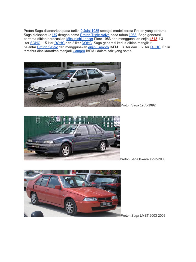 Proton Saga | PDF
