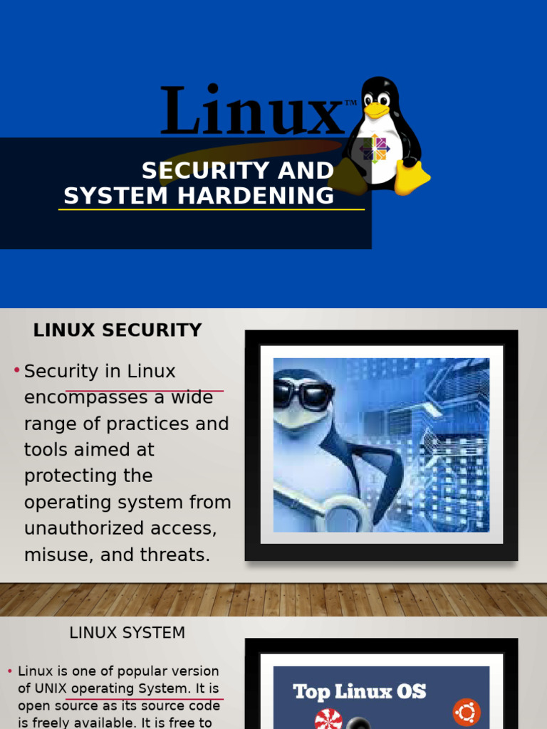 Linux Security and Hardening Guide | PDF | Security | Computer Security