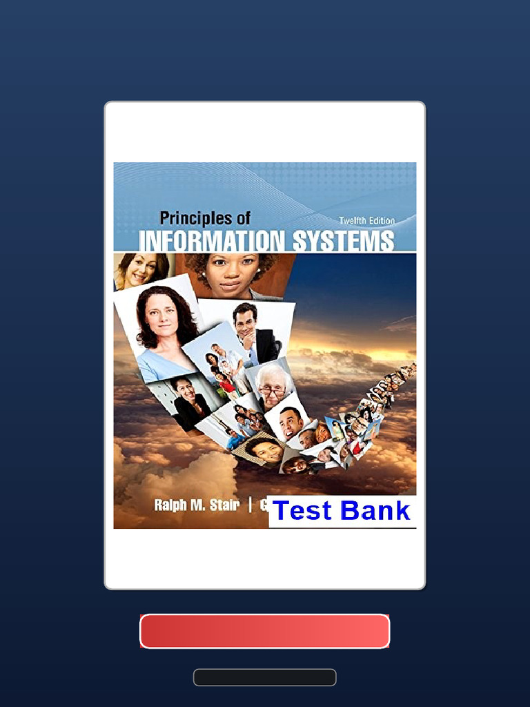 Complete Bundle Principles of Information Systems 12th Edition Stair | PDF | Computer Data ...