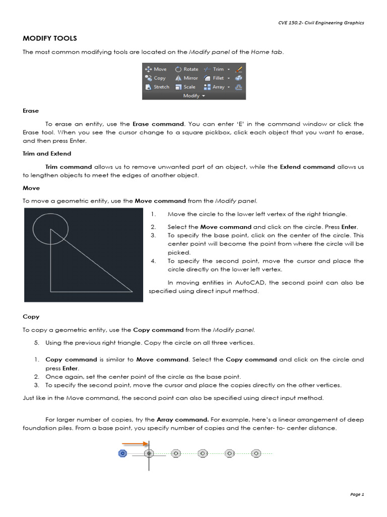 VII. Introduction To AutoCAD Part 4 | PDF