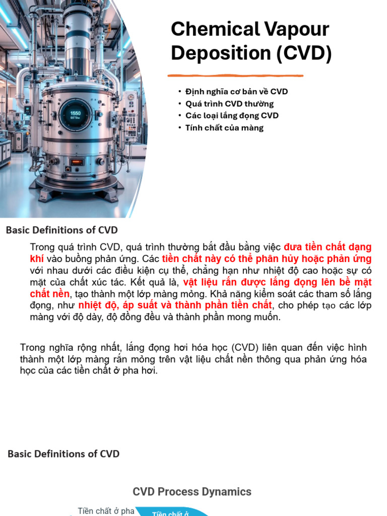 Chapter 1 CVD | PDF