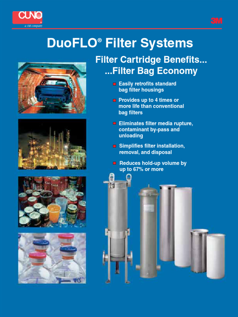 DuoFLO Filter System Advantages | PDF | Filtration | Water