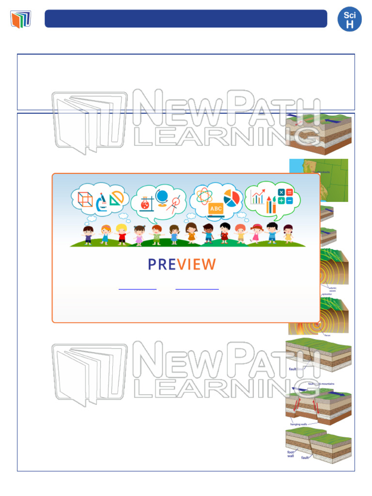 Earthquake Vocabulary Worksheet | PDF | Earthquakes | Fault (Geology)
