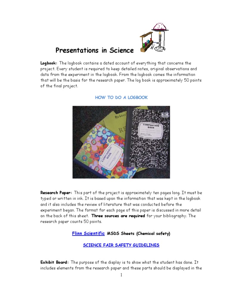 3 Parts of A Science Fair Project | PDF | Experiment | Hypothesis