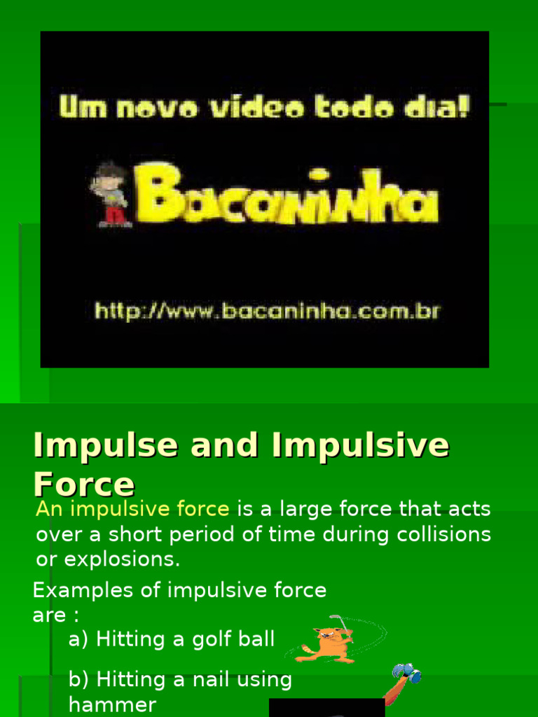 Impulse and Impulsive Force4 | PDF | Momentum | Force