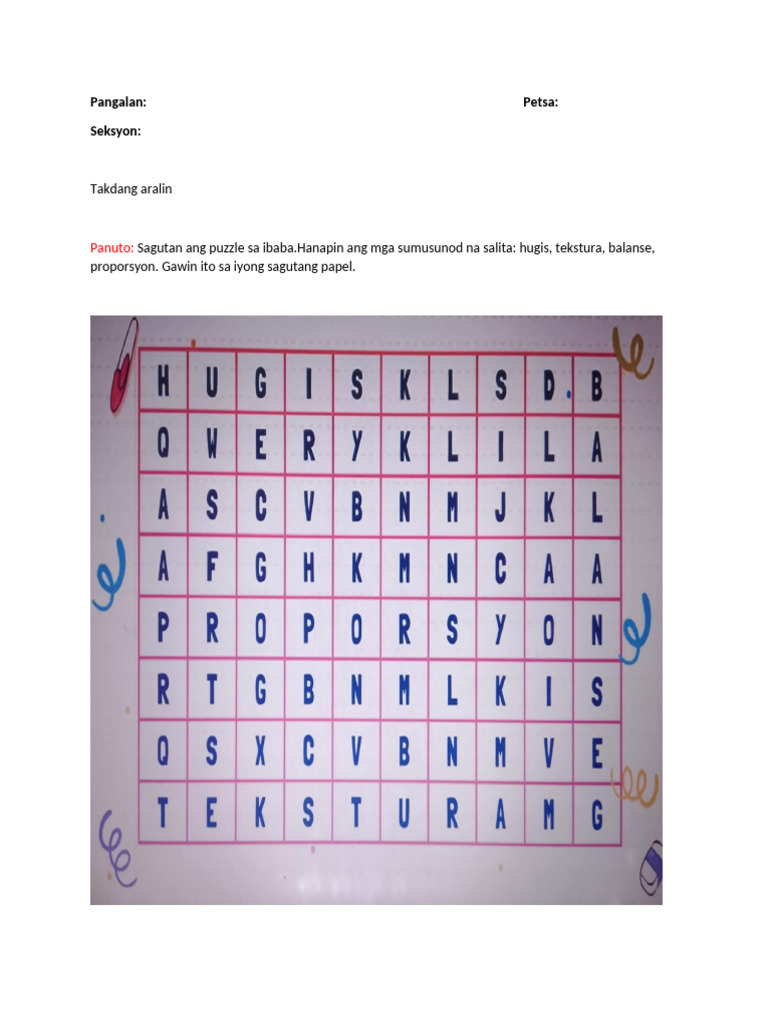Caloy Puzzle Assignment | PDF