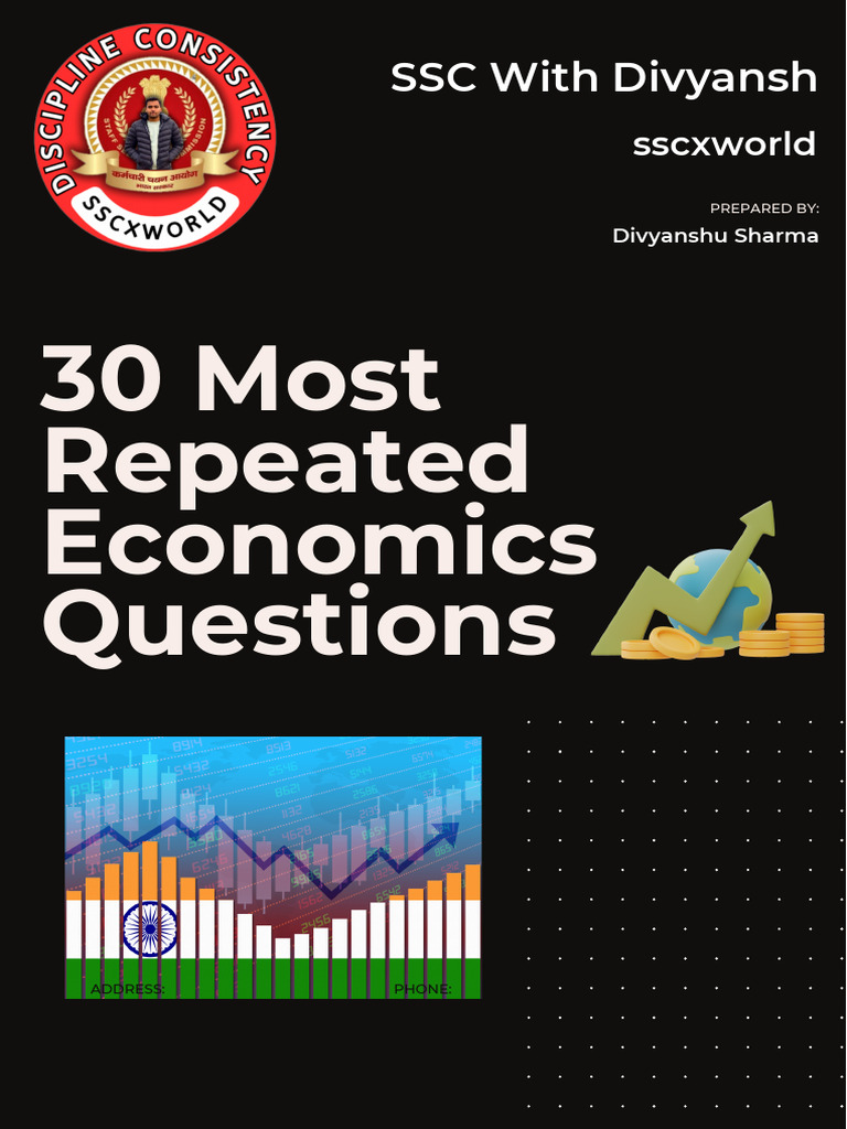 Sscxworld Eco Repeated Quea 250702 163102 | PDF | Gross Domestic Product | Reserve Bank Of India