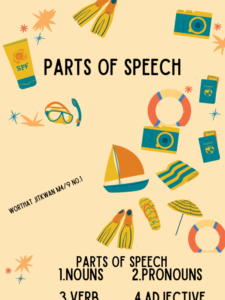Yellow Beach Parts of Speech Presentation - 20250518 - 224814 - 0000 ...