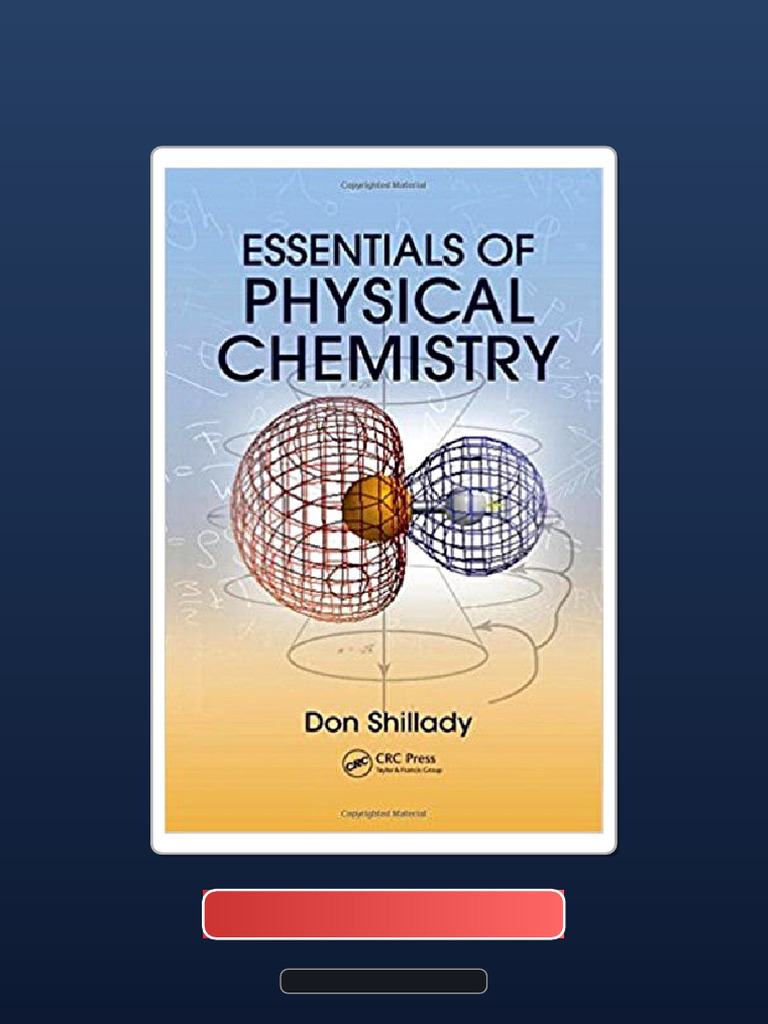 Essentials of Physical Chemistry 1st Shillady Digital Access | PDF | Multiple Choice