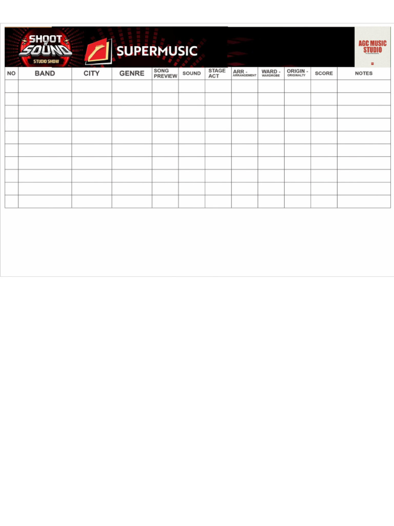 Form Juri Penilaian | PDF