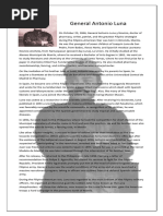 Antonio Luna: Filipino General's Legacy | PDF | Philippines | Military