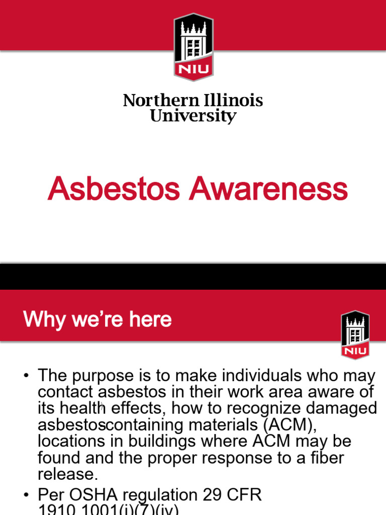 Asbestos Awareness and Safety Guidelines | PDF | Asbestos | Cancer