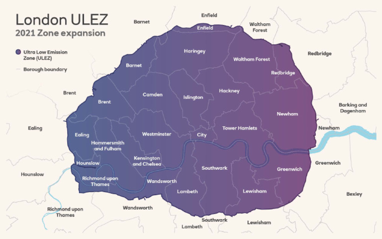 Lombard Ulez Expansion Map | PDF