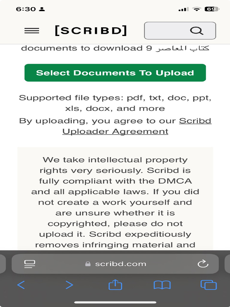 Upload A Document Scribd | PDF