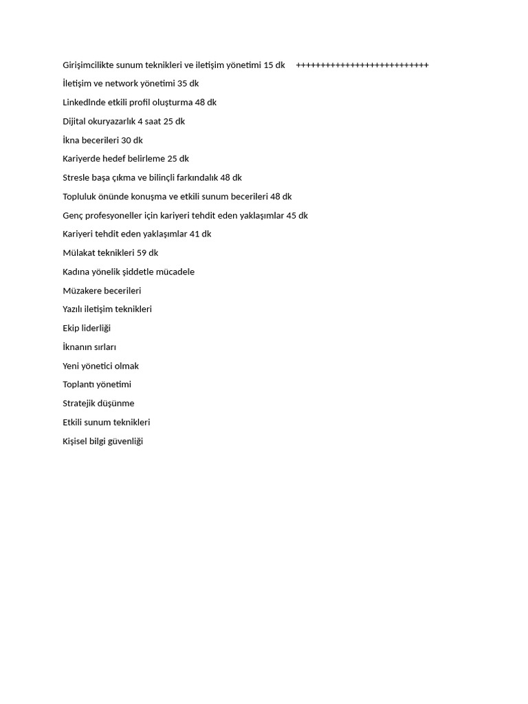 BTK Akademi Eğitimler | PDF