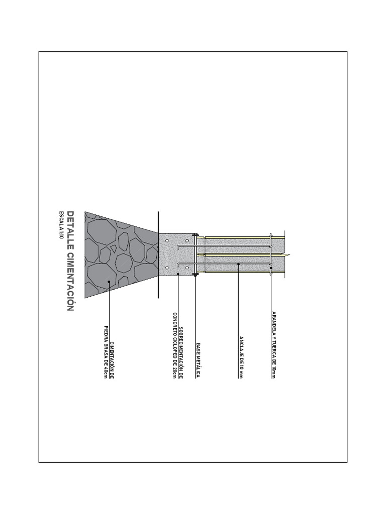 Cimentacion Bambu | PDF