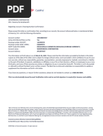 Chase Bank Account Verification Letter | PDF