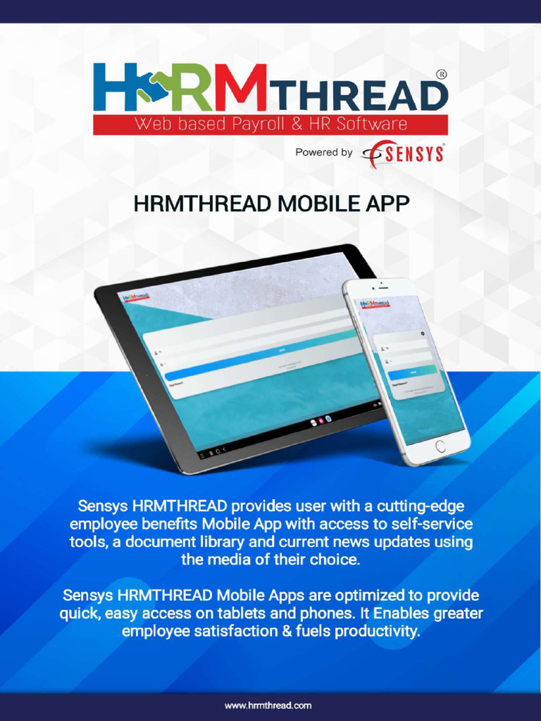 Hrmthread Mobile App Compressed PDF | PDF