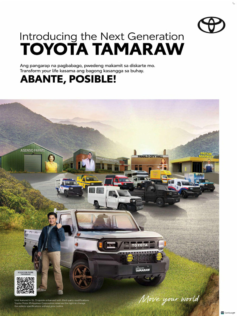 Toyota Tamaraw Specs | PDF