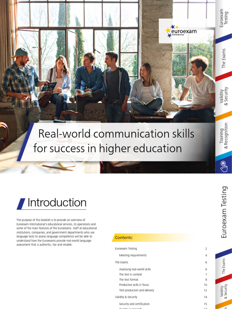 EUROEXAM International - Real World Communication Skills. SMARTPDF 2019 ...
