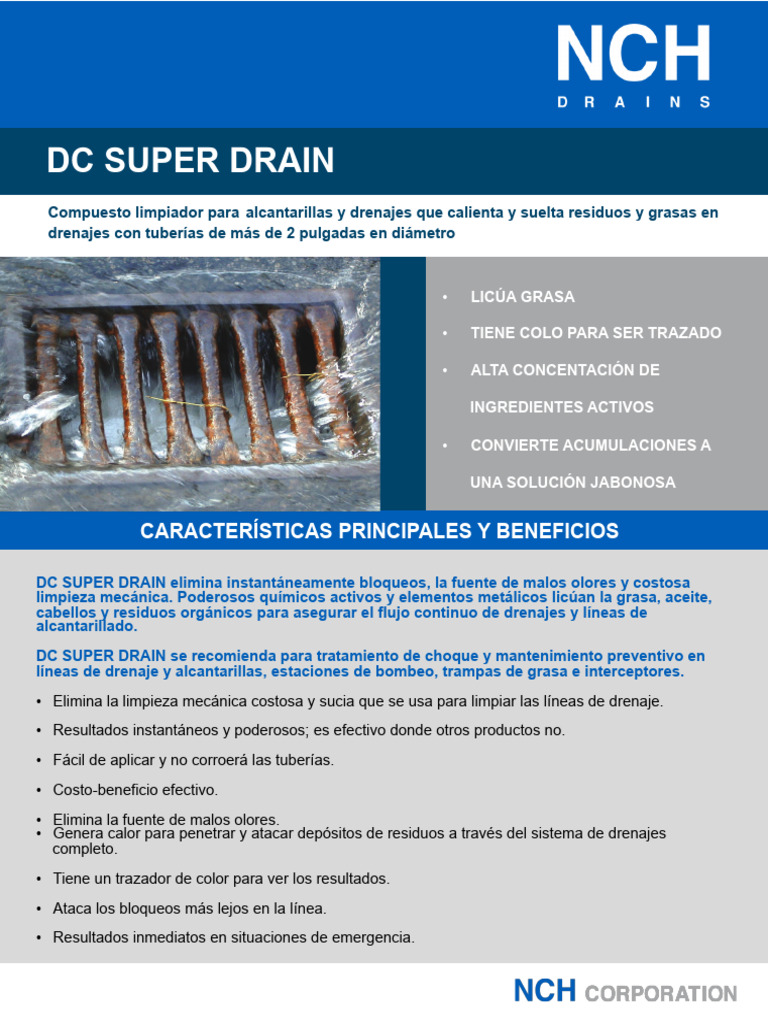 SUPER DRAIN (Drenajes) | PDF