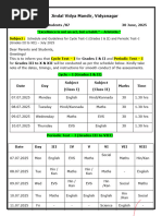 SOF Olympiad Date Sheet 2025-26-1 | PDF