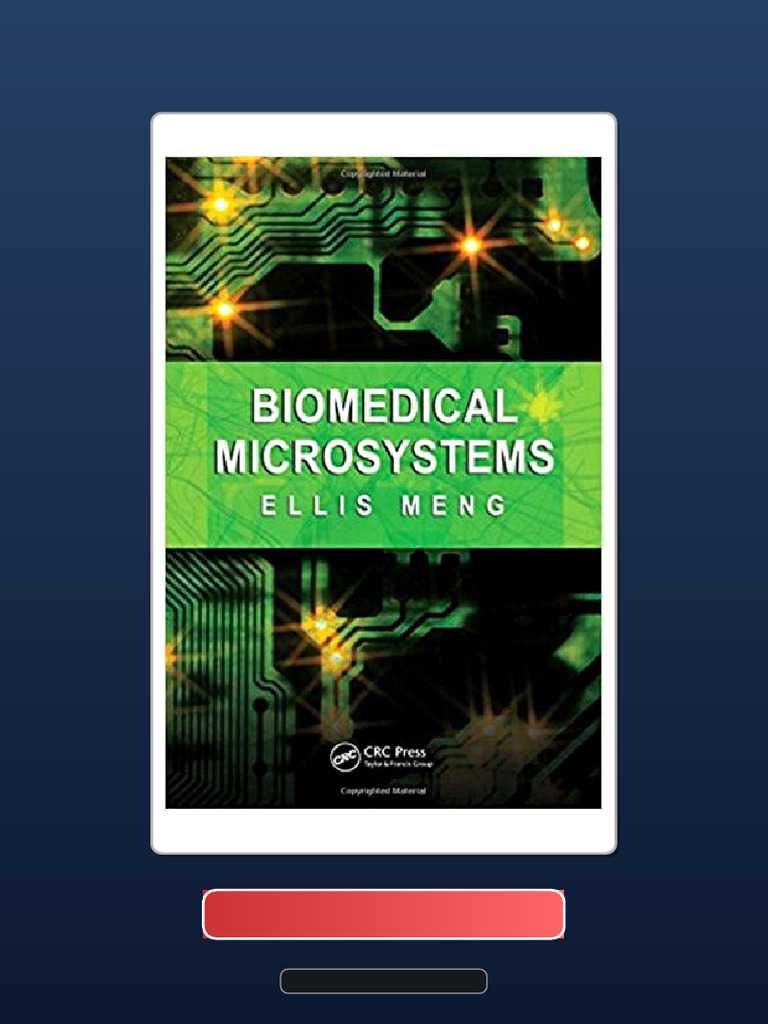 Biomedical Microsystems 1st Meng Digital Access | PDF | Multiple Choice ...