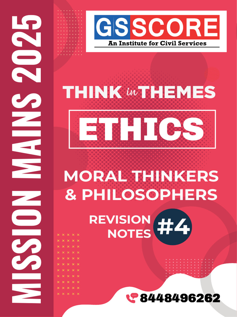 Ethics Handout - 4 - Moral Thinkers & Philosophers | PDF | Justice ...