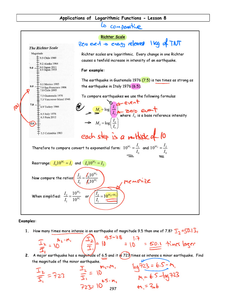 Math 30-1 Exponents and Logarithms | PDF | Analytical Chemistry | Analysis