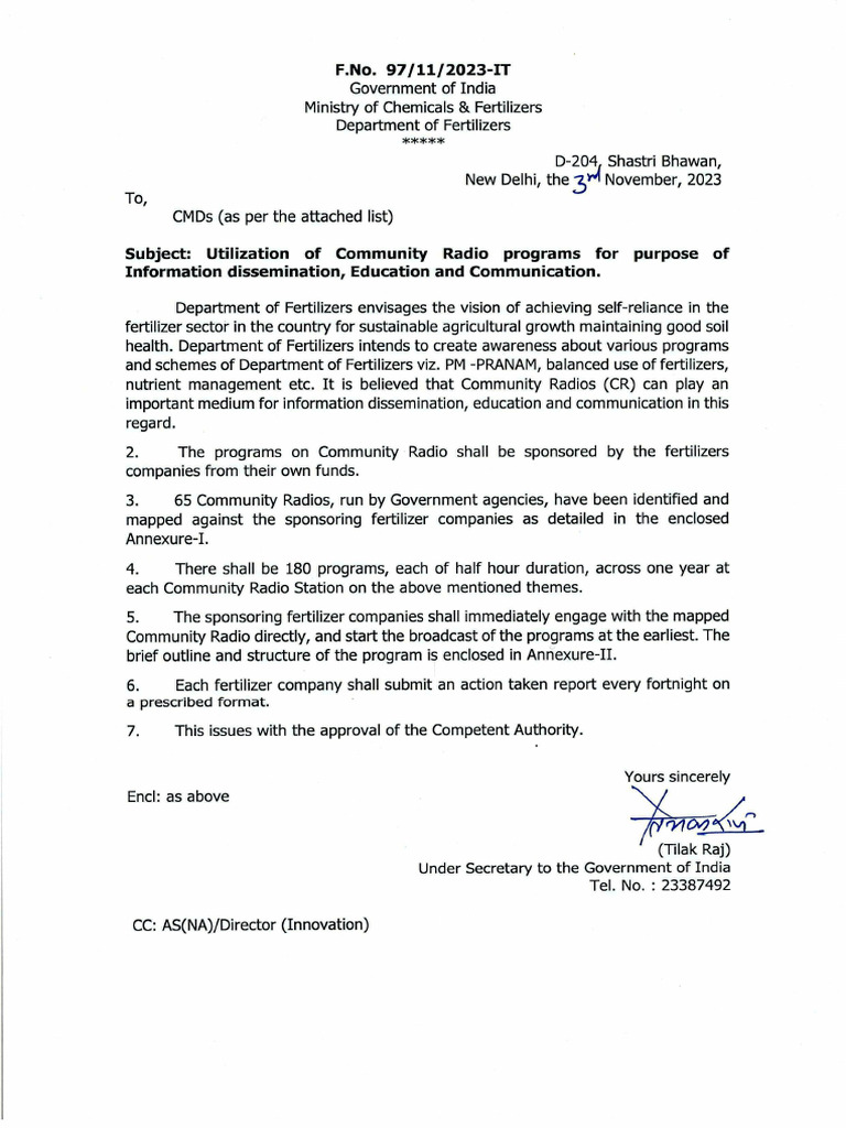 Utilization of Community Radio Programs For Purpose of Infor | PDF