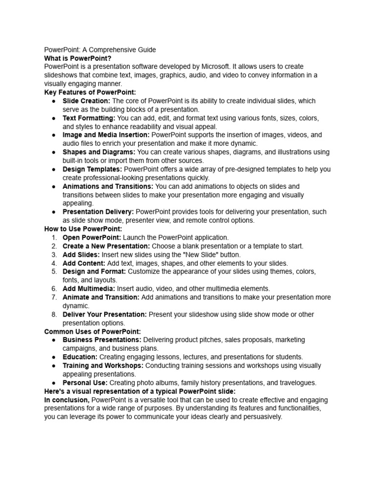 What Is Powerpoint. Explain in Full Details | PDF | Microsoft Power Point | Multimedia