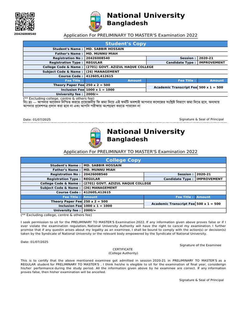 FF Application Form 2020-21 20426008540 | PDF | Justice | Crime & Violence
