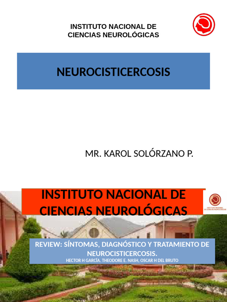 3 Neurocisticercosis | PDF | Enfermedades y trastornos | Especialidades ...