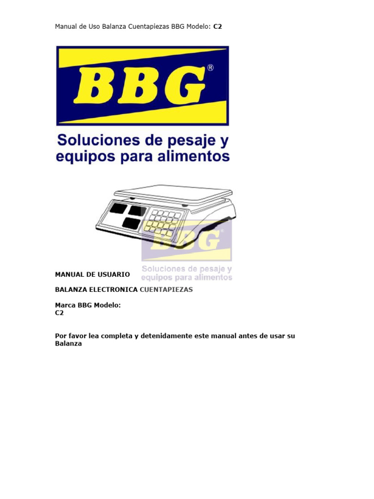 Manual de Usuario BBG - REF C2 | PDF | Pantalla de cristal líquido | Electrónica