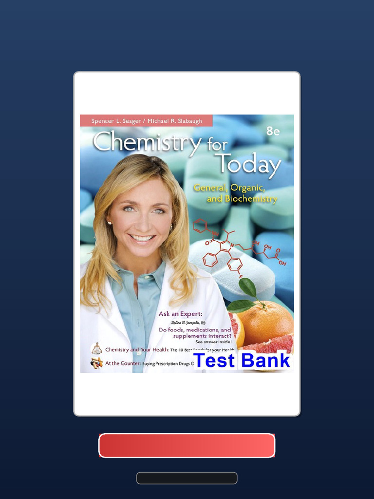 Complete Bundle Chemistry For Today General Organic and Biochemistry ...